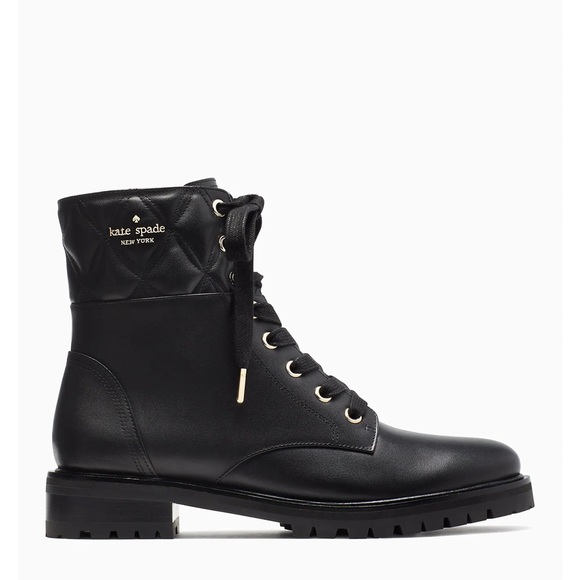 kate spade | Shoes | Kate Spade Billie Lace Up Ankle Mixed Leather ...